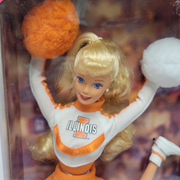 Barbie | Toys | Barbie Illinois University Cheerleader 7755 Bend And ...